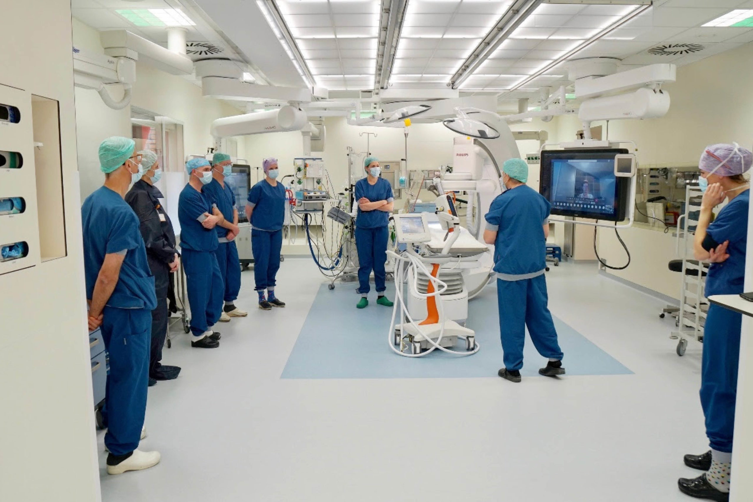 Vernieuwde hybride operatiekamer van het Maasstad Ziekenhuis is dé ...